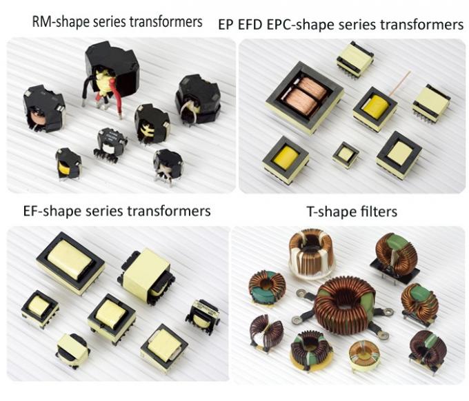 High Voltage Ferrite Core Transformer Dry Type Copper Winding Material