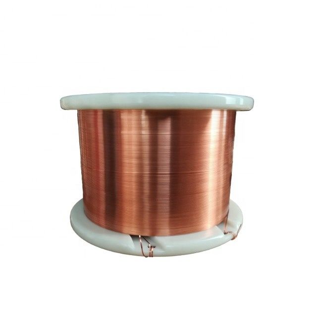 Rectangular / Flat Copper Wire , Multi Sizes Round Enamel Insulated Wire