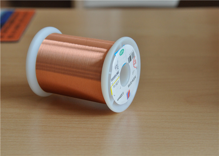 0.012 - 0.8mm Thin Coated Copper Wire , Copper Solder Wire For Micor Motors