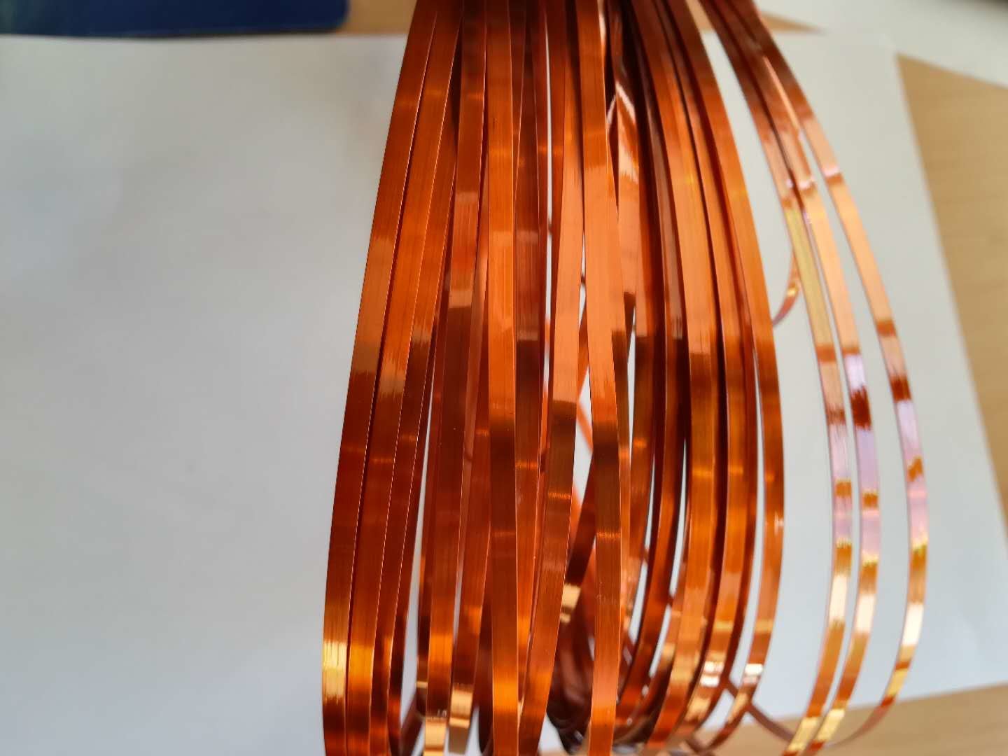 Self Bonding Polyurethane UEW Class 180 Rectangular Enameled Copper Self Bonding Polyurethane UEW Class 180 Rectangular Enameled Copper
