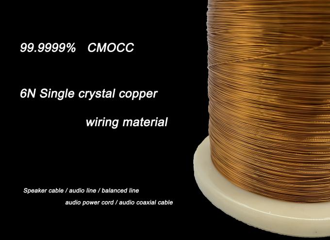 Bare 0.05mm Occ Copper Cable Ohno Continuous Cast 6n For High End Audio